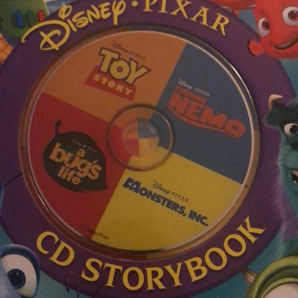 Disney | Toys | Disney Pixar Cd Storybook | Poshmark